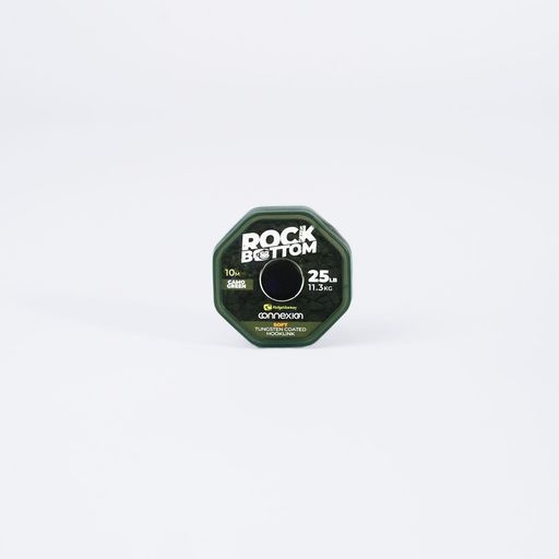 Ridgemonkey Connexion RB Tungsten Soft Coated Hooklink Camo Green 25LB