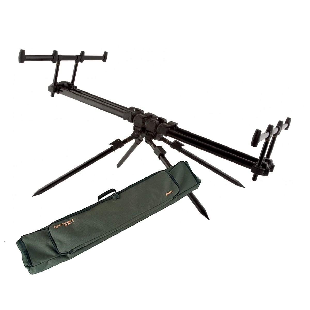 Fox Ranger MK2 3 rod including case