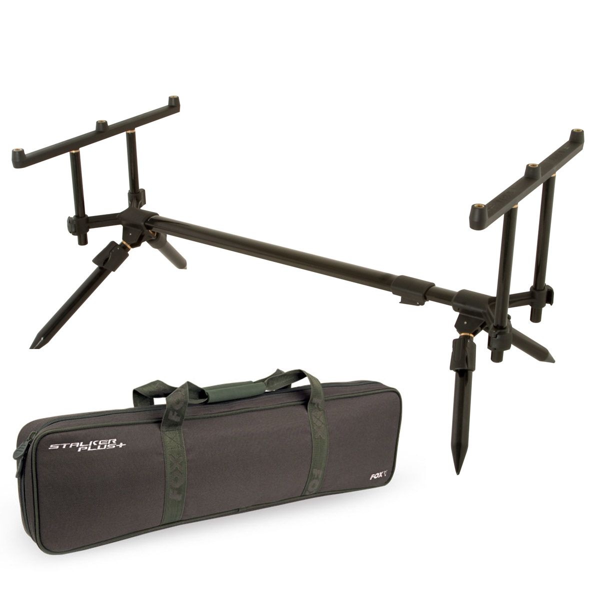 Fox Stalker Plus Pod inclusief Case & Buzzer Bars