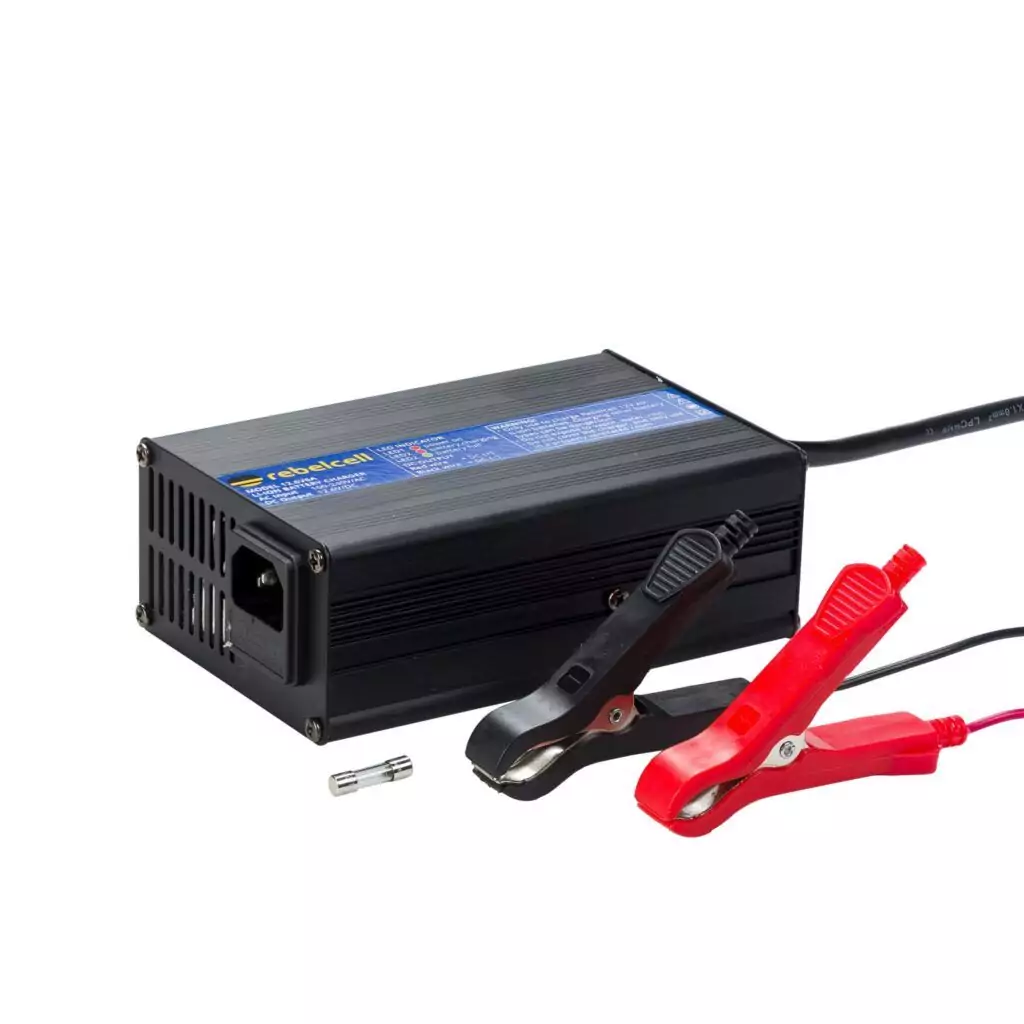 Rebelcell 12.6Volt 6A Lithium battery charger