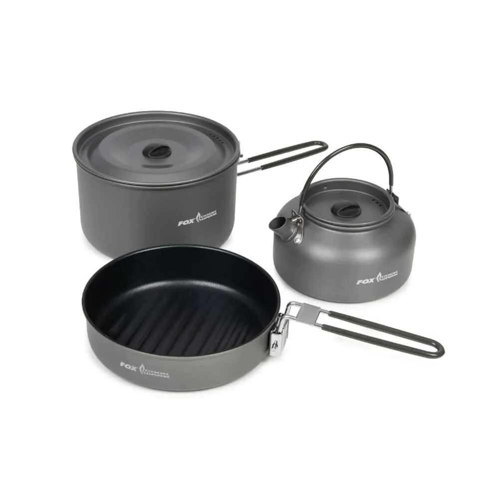 Fox Cookware 3 Piece Cook Set