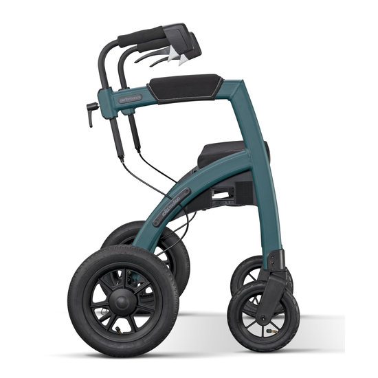 Rollz Motion Performance Rollator met Luchtbanden