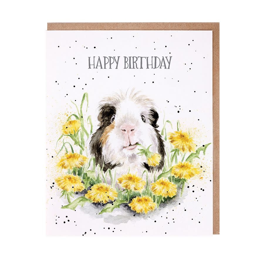 Wrendale Designs - Wenskaart - Happy Birthday - Dandy Day | Bizou - Bizou