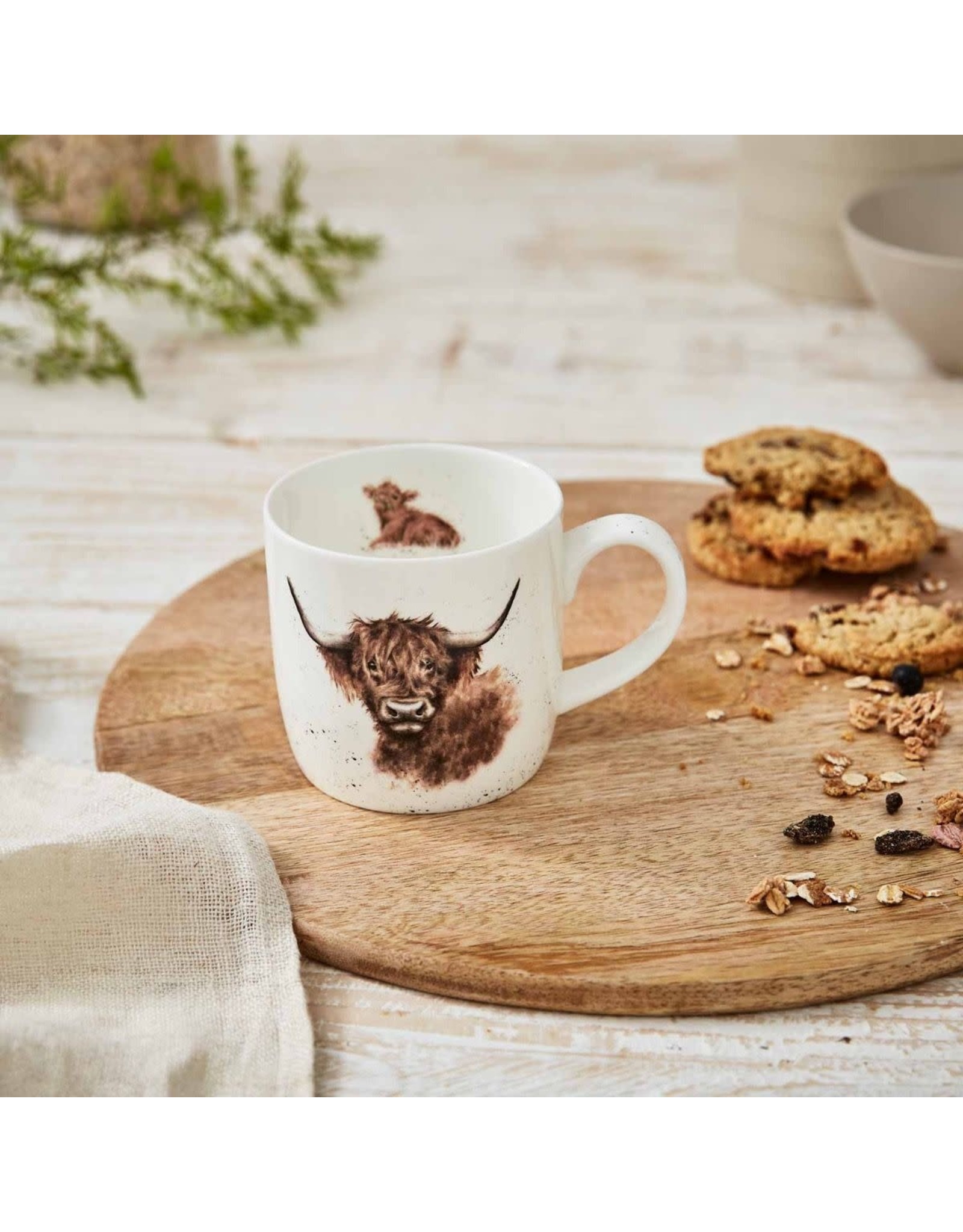 Wrendale Designs - Mok - Highland Cow | Bizou - Bizou