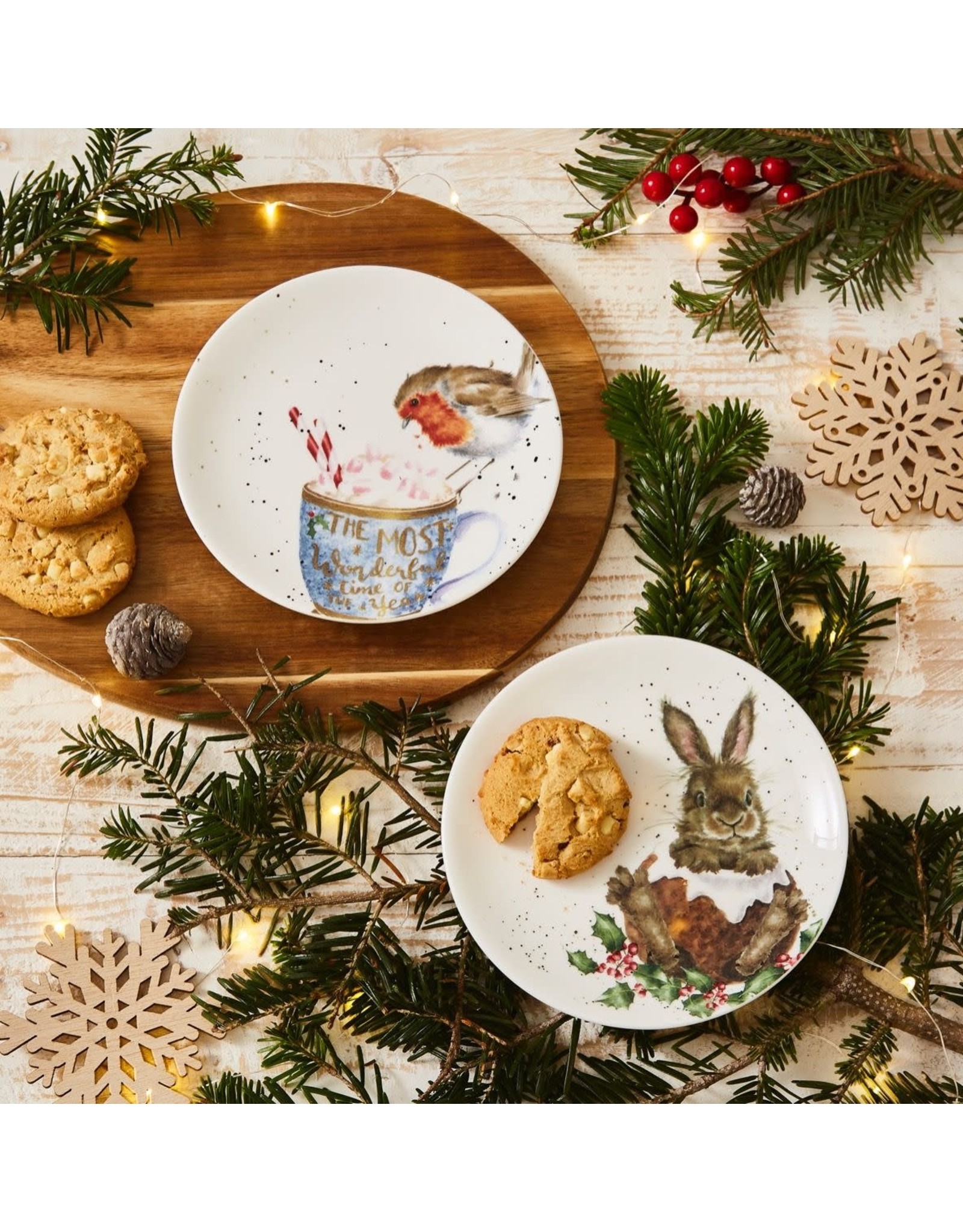 Wrendale Designs - Set Borden - Robin & Rabbit | Bizou - Bizou