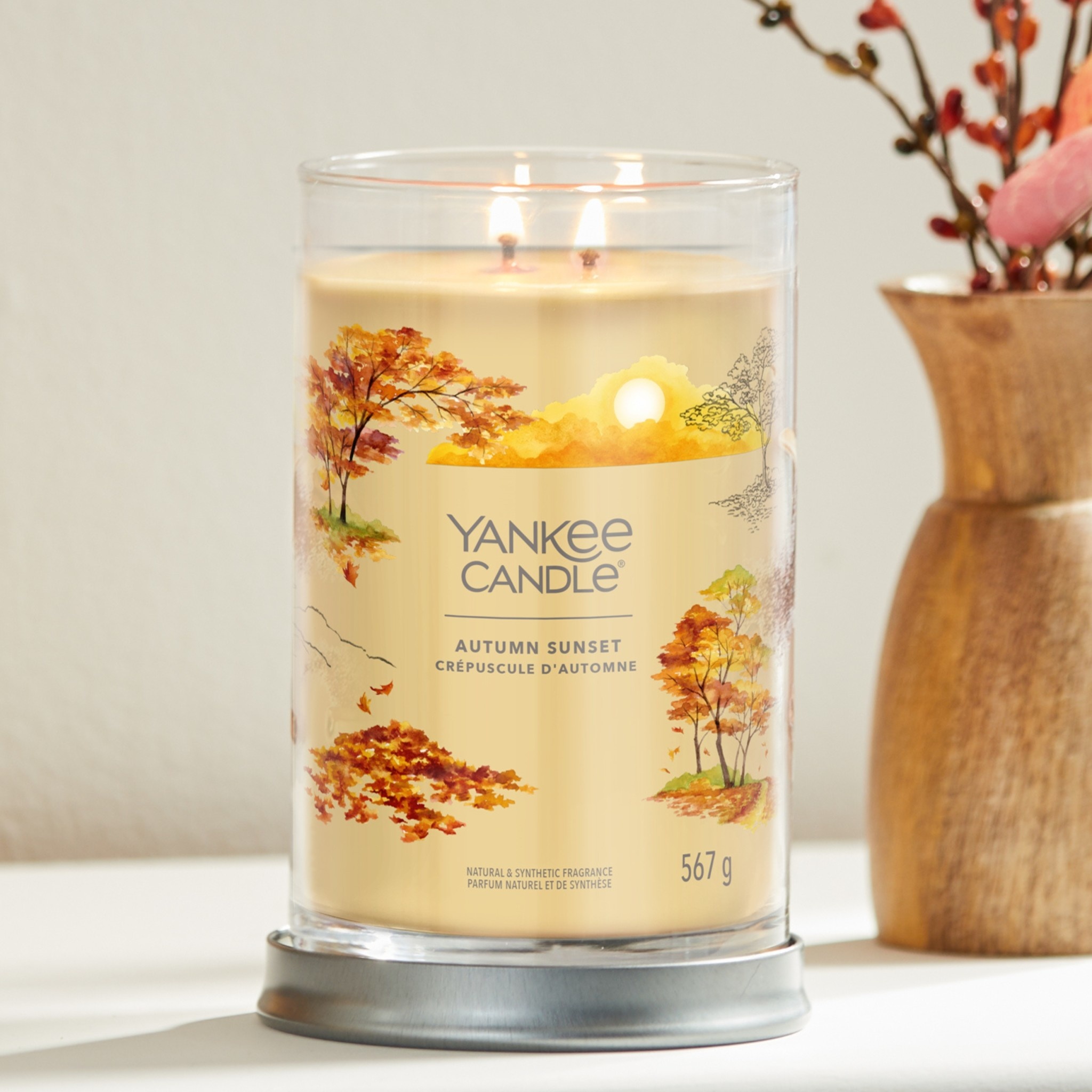Yankee Candle - Autumn Sunset - Signature Large Tumbler | Bizou - Bizou