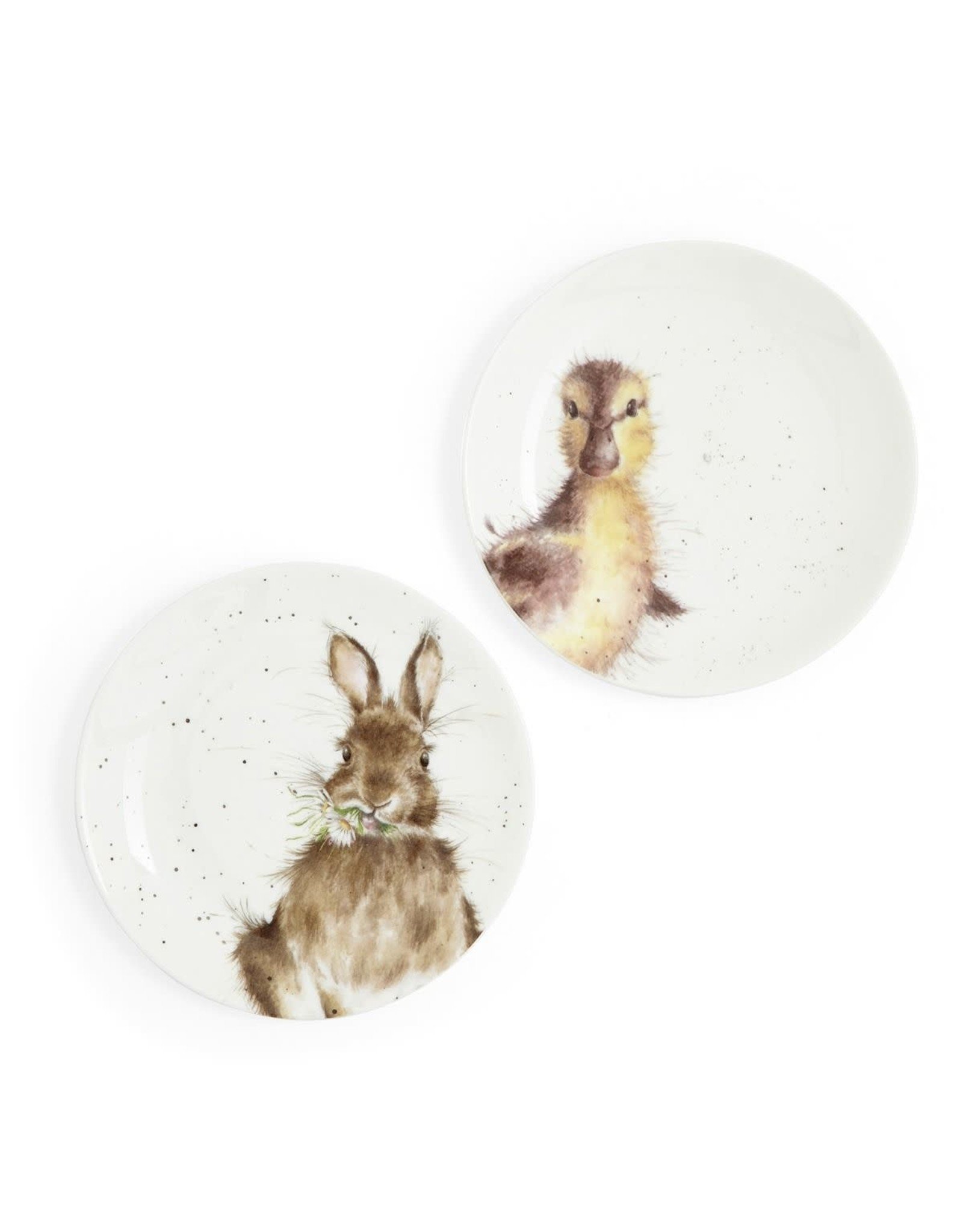 Wrendale Designs - Set 2 Borden - Bunny & Duck | Bizou - Bizou