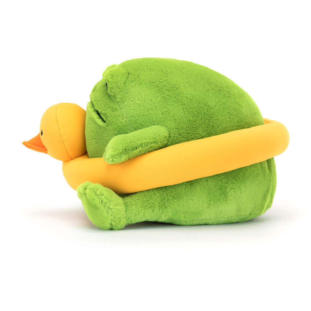 Jellycat - Knuffel - Ricky Rain Frog Rubber Ring | Bizou - Bizou