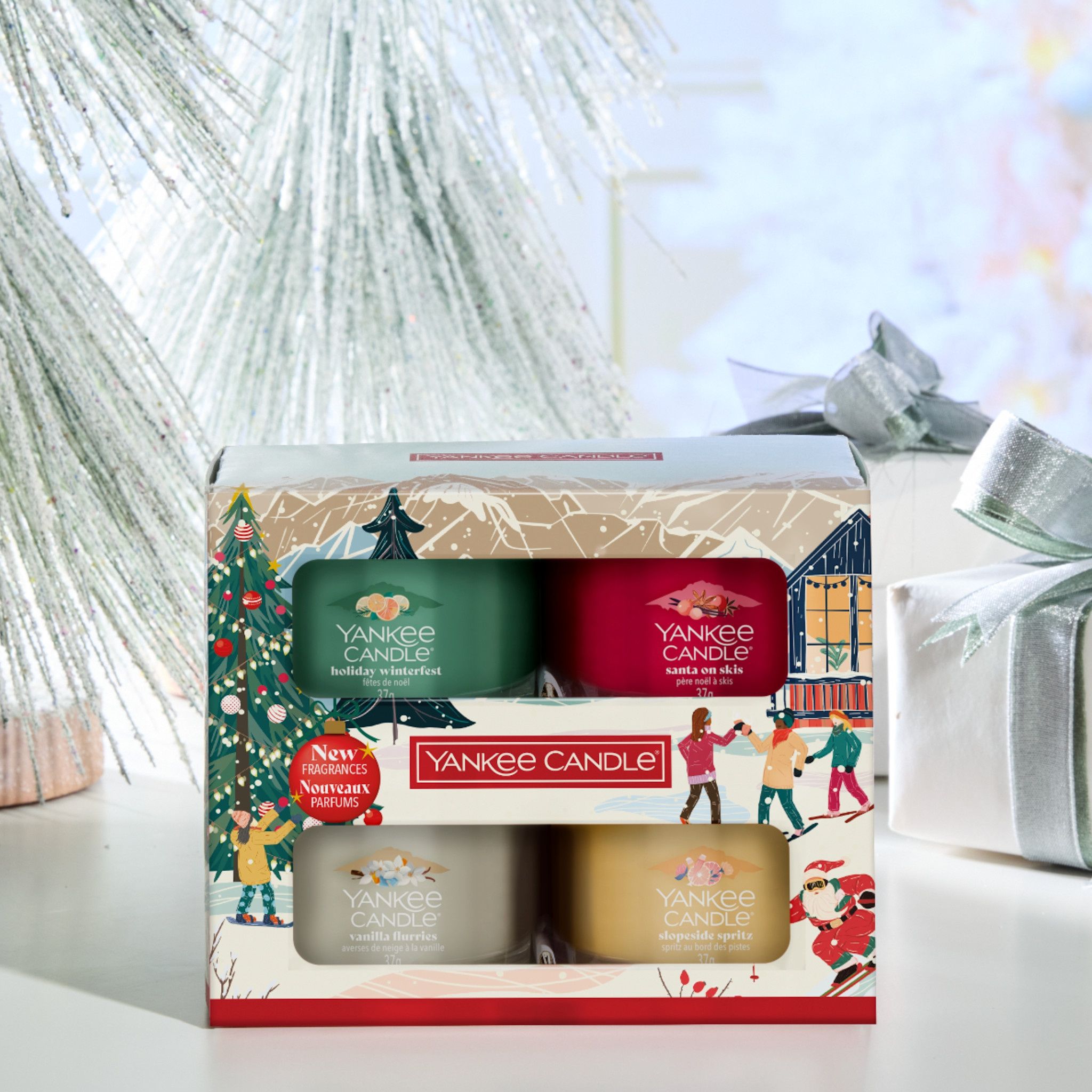 Yankee Candle - Après Ski - 4 Filled Votive Gift Set | Bizou - Bizou