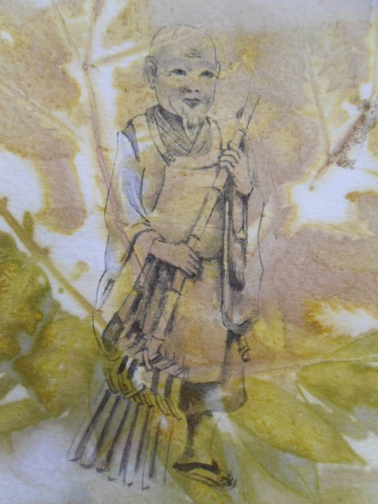 Shikishi scroll - Bonsai Plaza