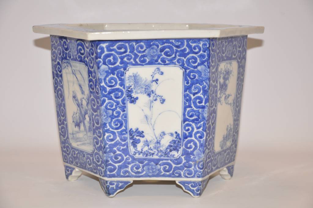 Hexagonal pot - Bonsai Plaza