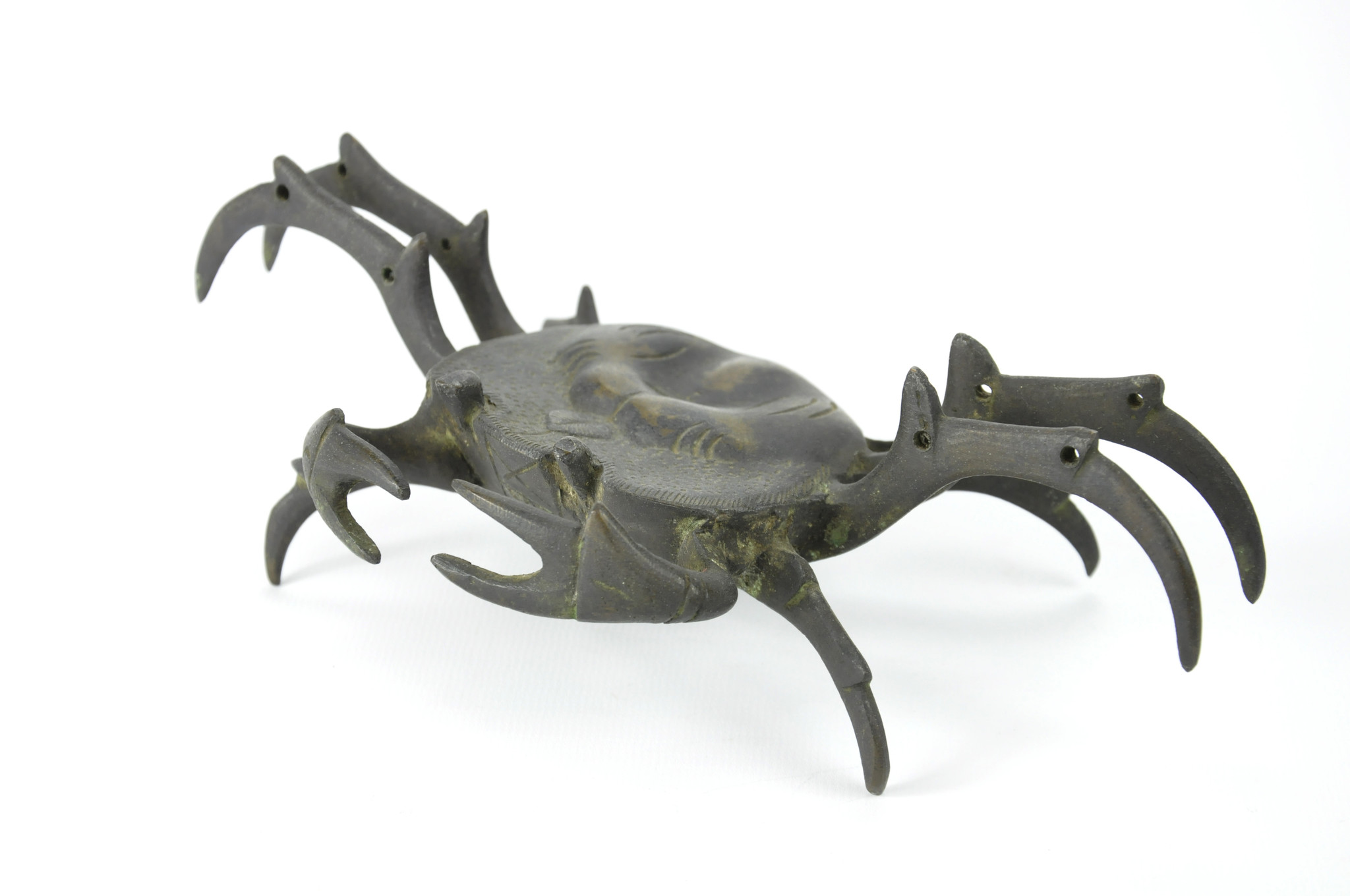 Tenpai Krabbe, Bronze, Japan, 22 cm - Bonsai Plaza