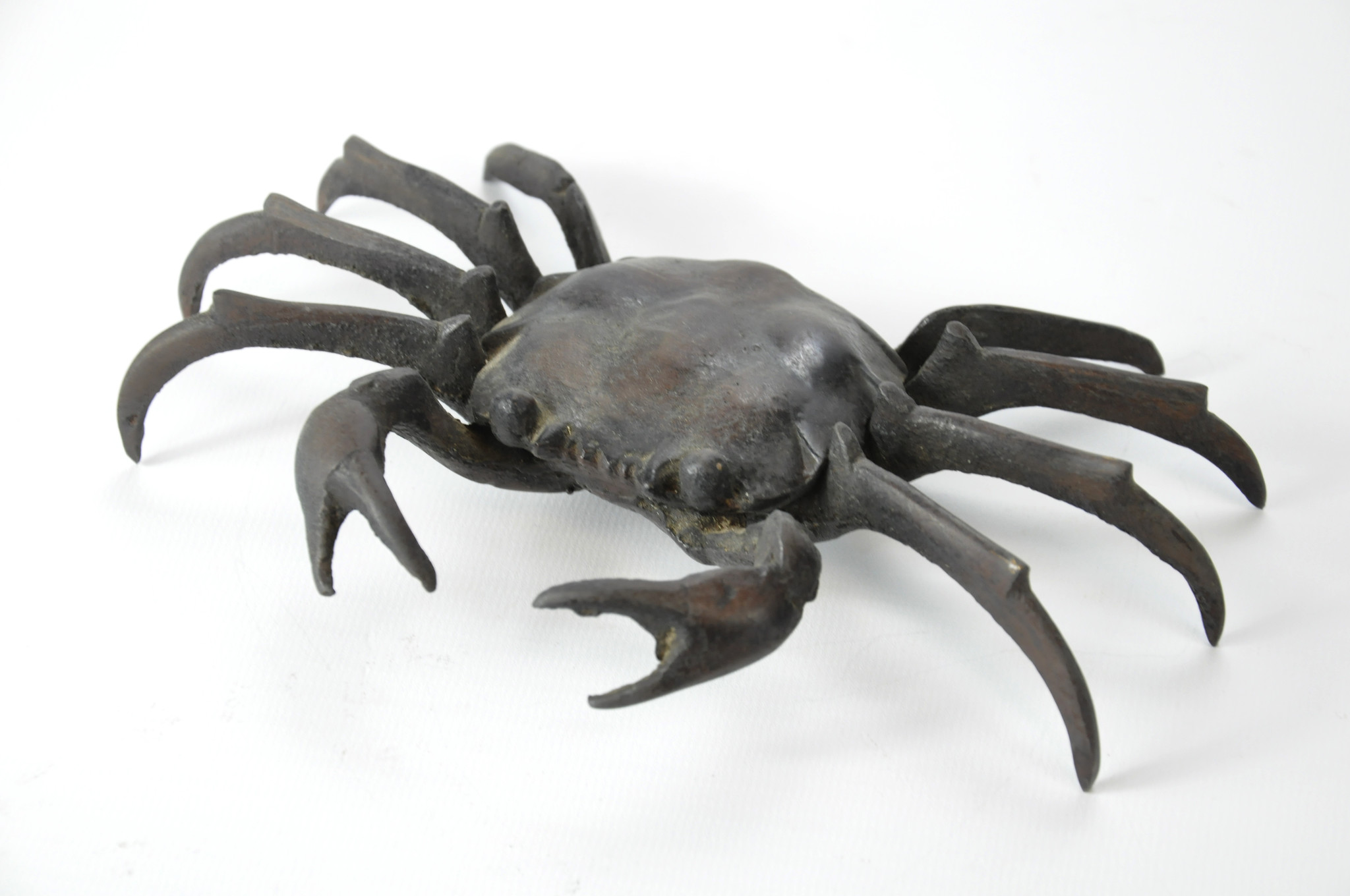 Tenpai Krabbe in Bronze, Japan, 19 cm - Bonsai Plaza