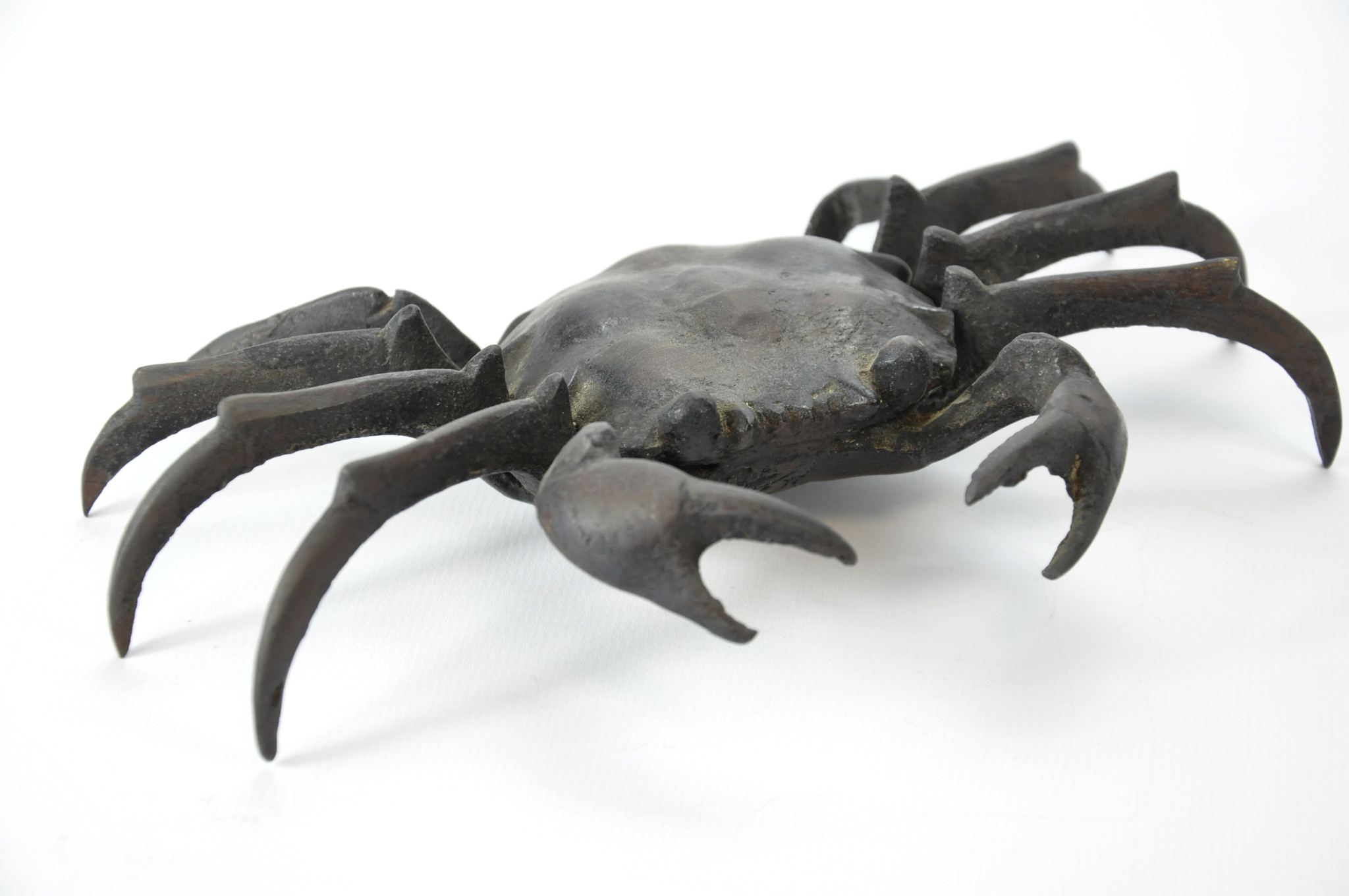 Tenpai Krabbe in Bronze, Japan, 19 cm - Bonsai Plaza