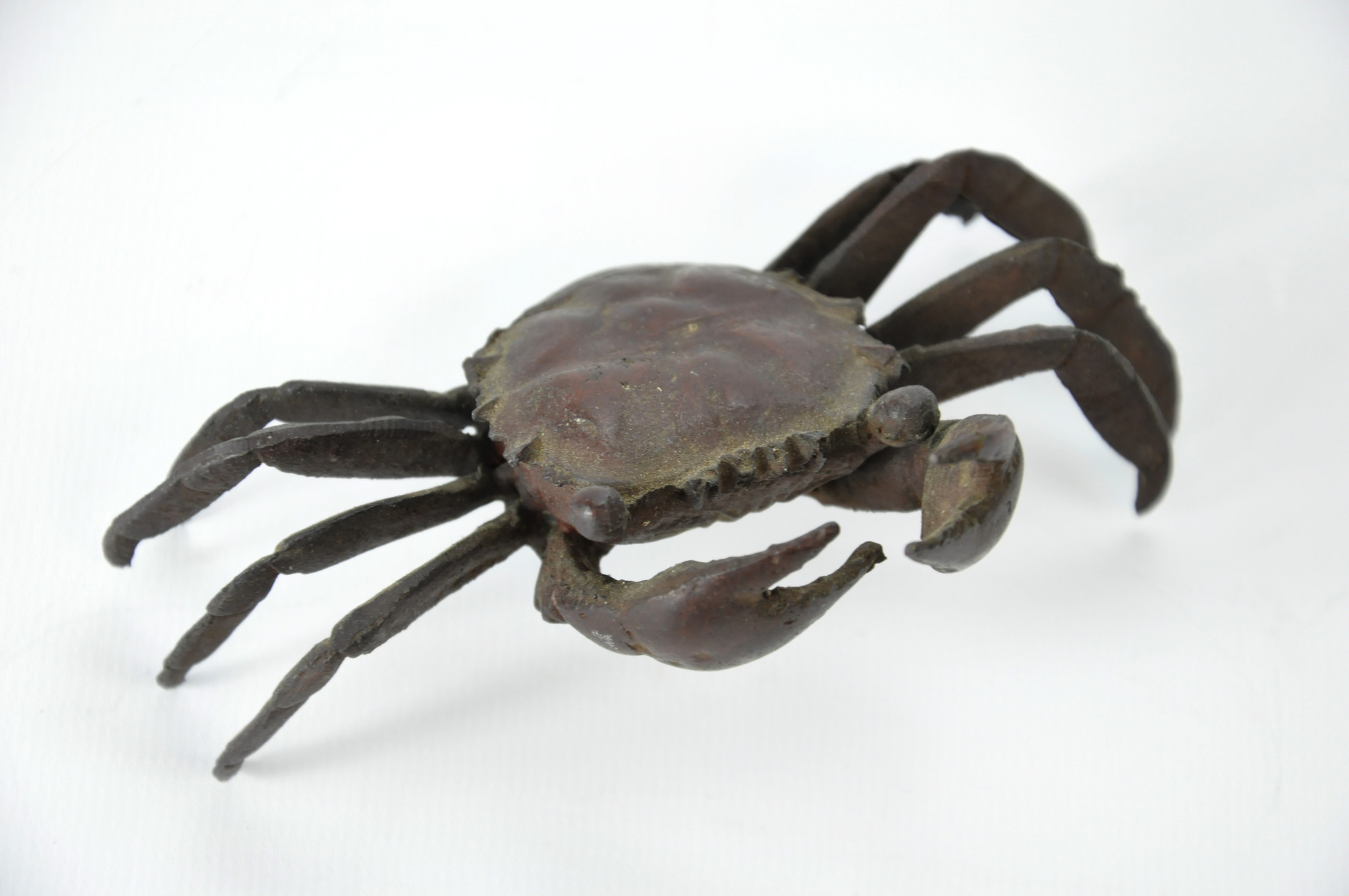 Tenpai Krabbe in Bronze, Japan, 11,5 cm - Bonsai Plaza