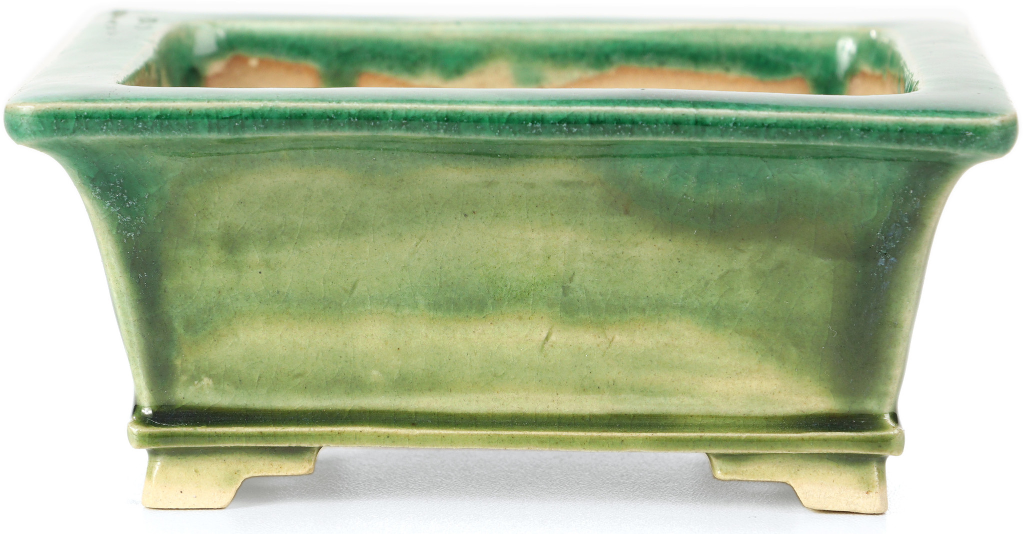 Pot à bonsaï fait à la main | 14 centimètres | Fabricant : Keiun Fukuda ...