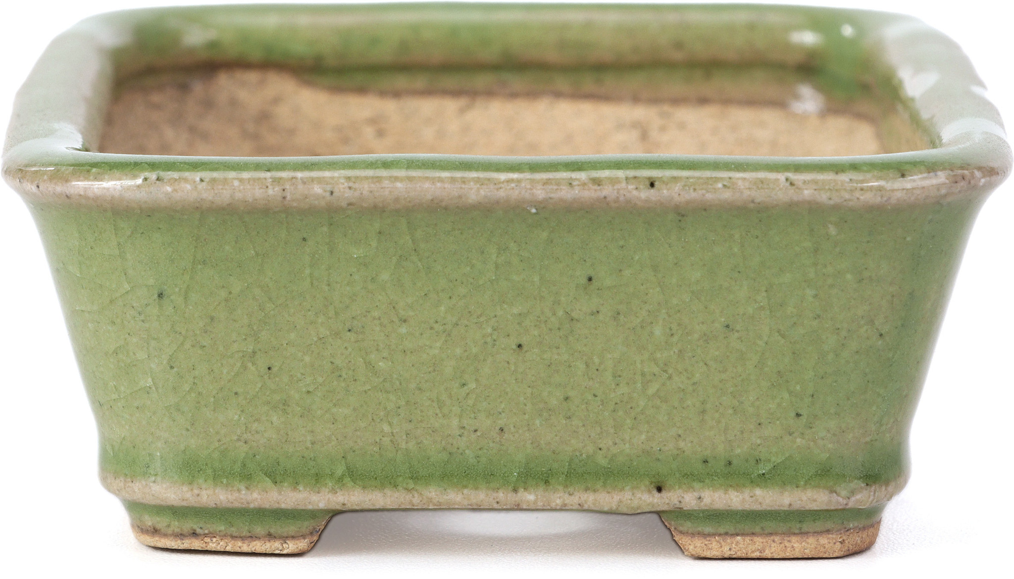 Handmade bonsai pot | 14 cm | Maker: Hattori | Tokoname, Japan - Bonsai Plaza