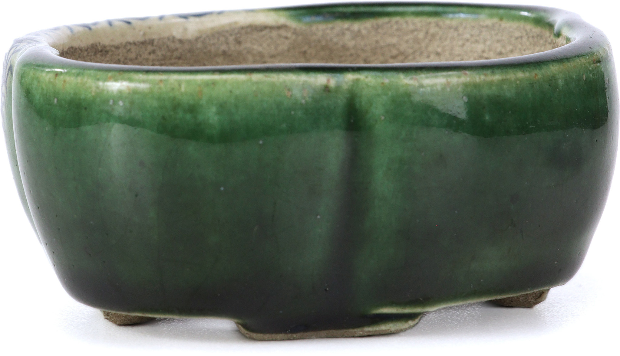 Pot à bonsaï fait à la main | 11cm | Fabricant : Terahata Satomi Mazan ...