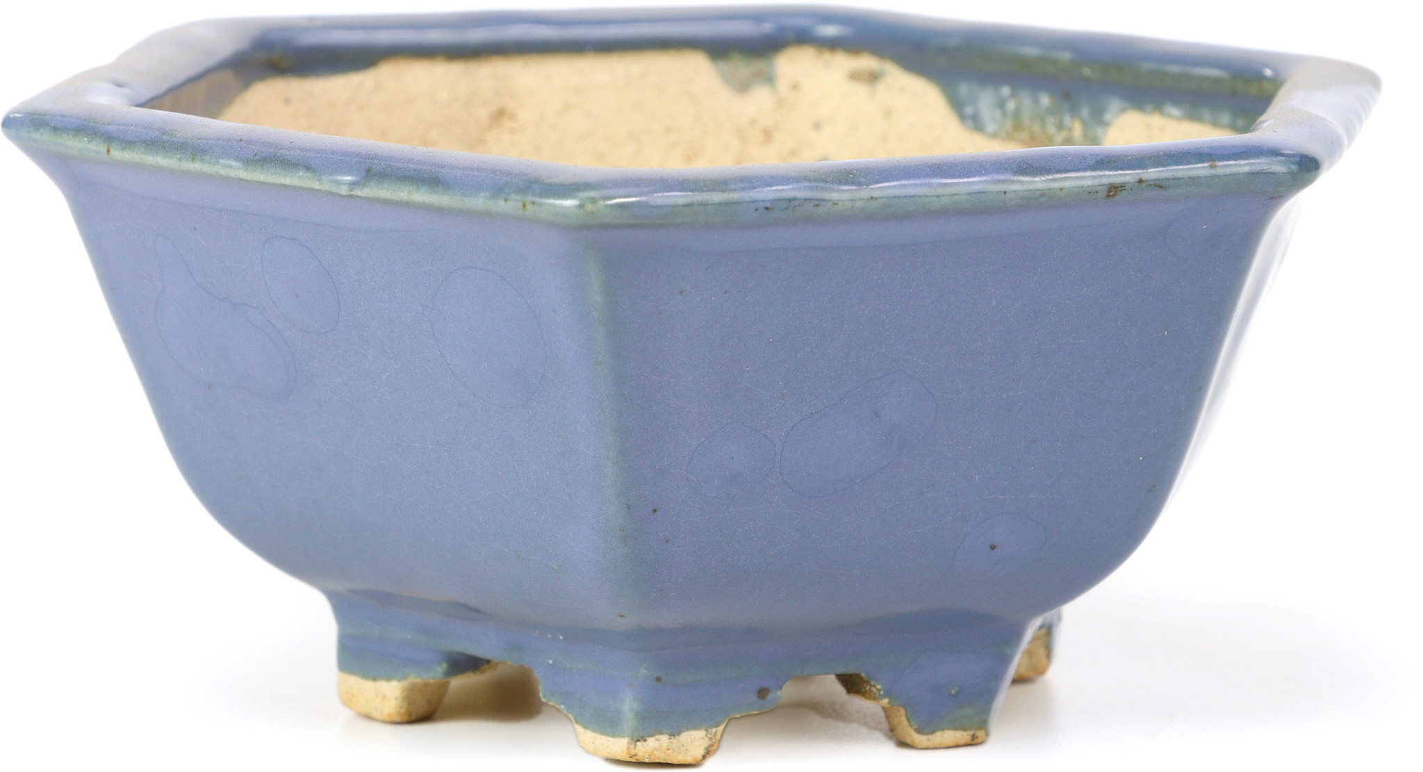 Pot à bonsaï fait à la main | 16cm | Fabricant : Hattori | Tokoname ...