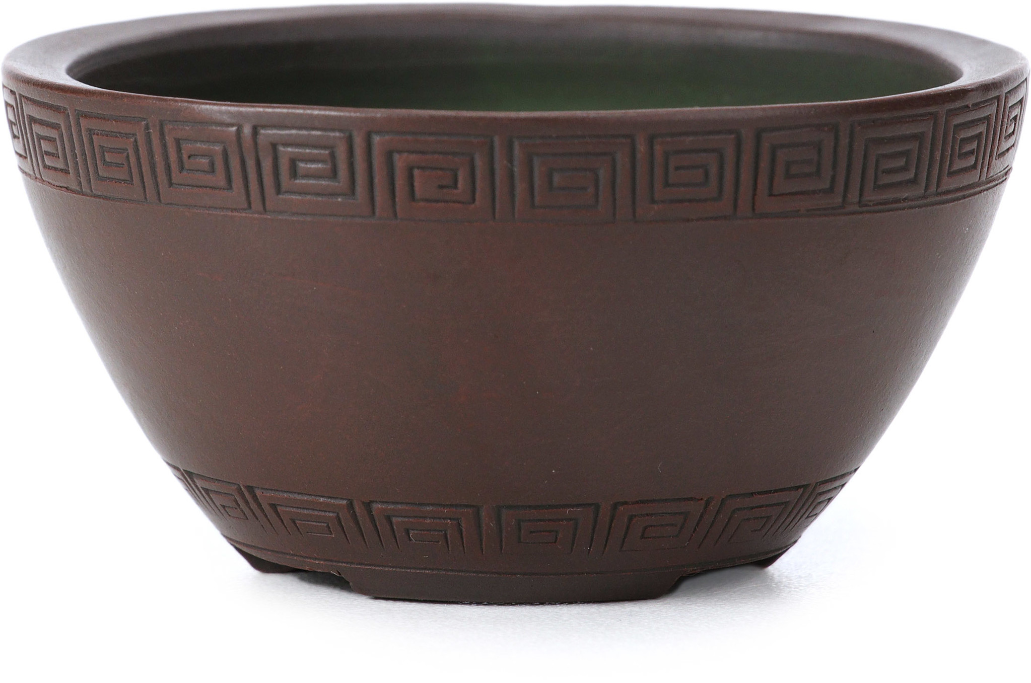 Handmade bonsai pot | 8 cm | Maker: Bigei | Tokoname, Japan - Bonsai Plaza