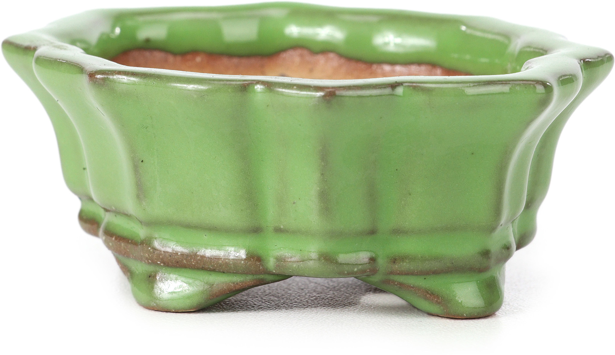 Handmade bonsai pot | 9 cm | Maker: Shozan | Japan - Bonsai Plaza