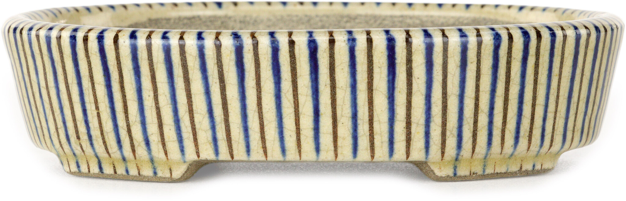 Handmade bonsai pot | 14 cm | Maker: Terahata Satomi Mazan | Tokoname ...