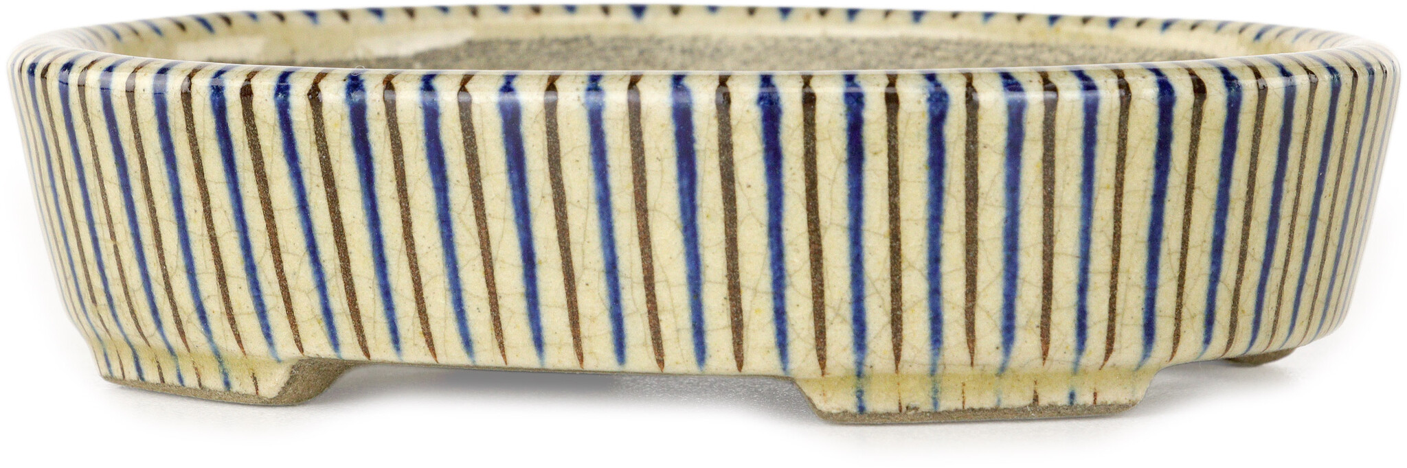 Handmade bonsai pot | 14 cm | Maker: Terahata Satomi Mazan | Tokoname ...