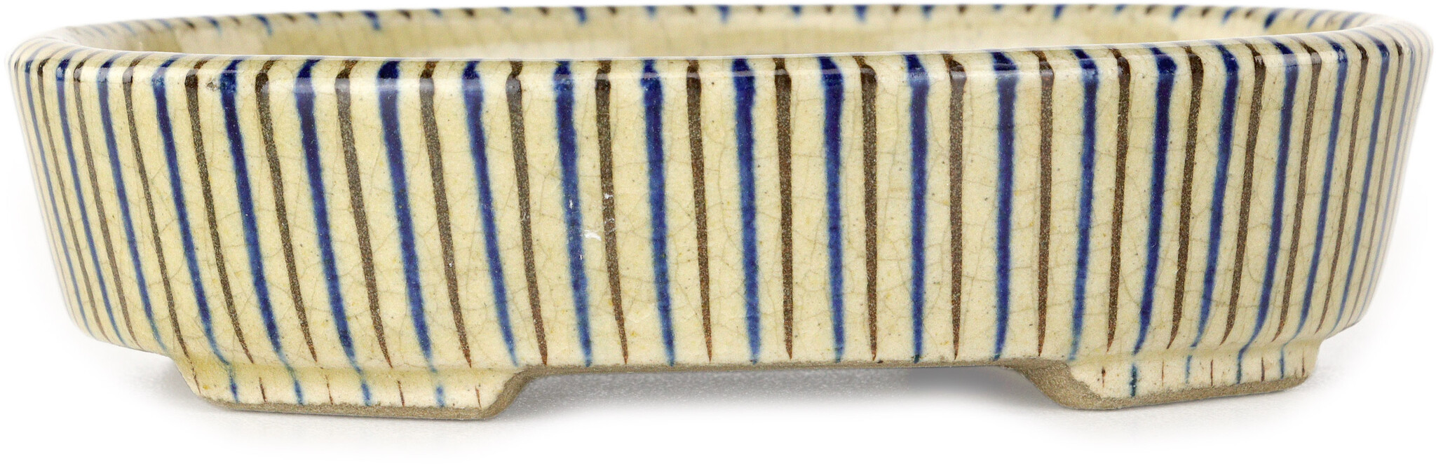 Handmade bonsai pot | 14 cm | Maker: Terahata Satomi Mazan | Tokoname ...