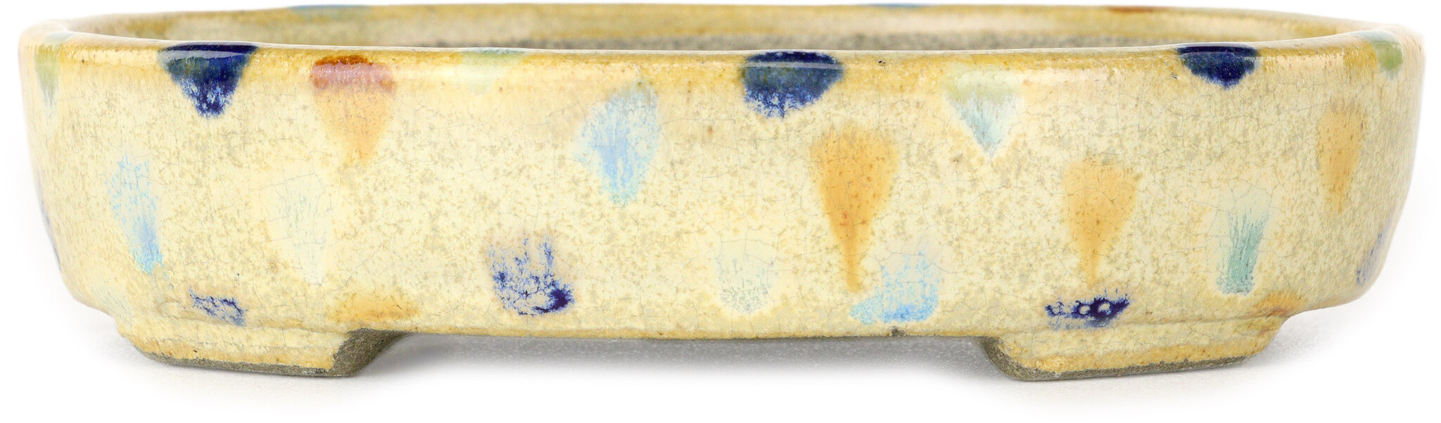 Handgefertigter Bonsai-Topf | 14cm | Hersteller: Terahata Satomi Mazan ...