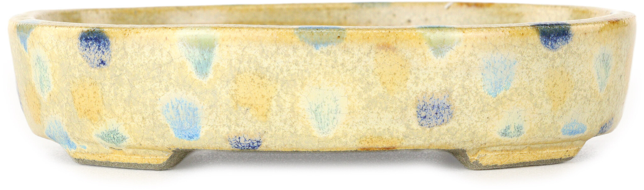 Handmade bonsai pot | 14 cm | Maker: Terahata Satomi Mazan | Tokoname ...