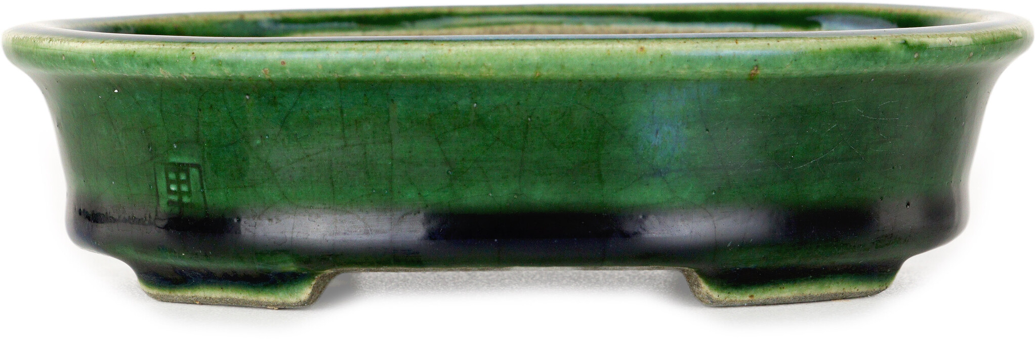 Handgemaakte bonsaipot | 14cm | Maker: Terahata Satomi Mazan | Tokoname ...