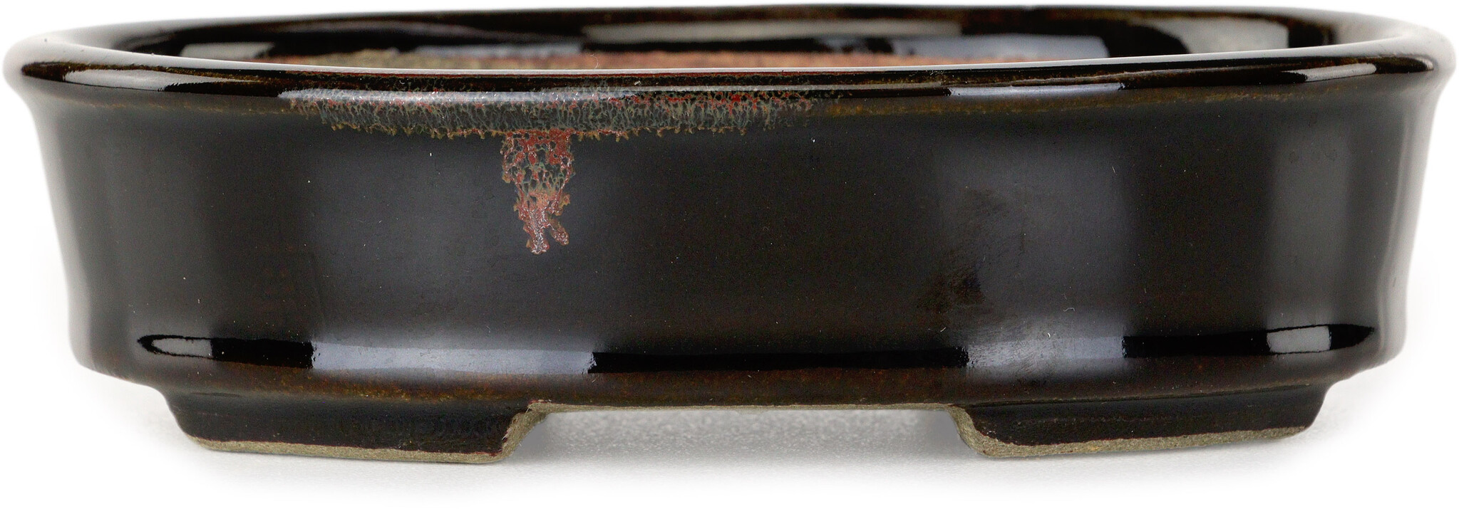 Handmade bonsai pot | 14 cm | Maker: Terahata Satomi Mazan | Tokoname ...