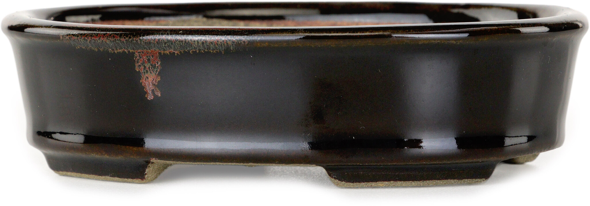 Handmade bonsai pot | 14 cm | Maker: Terahata Satomi Mazan | Tokoname ...