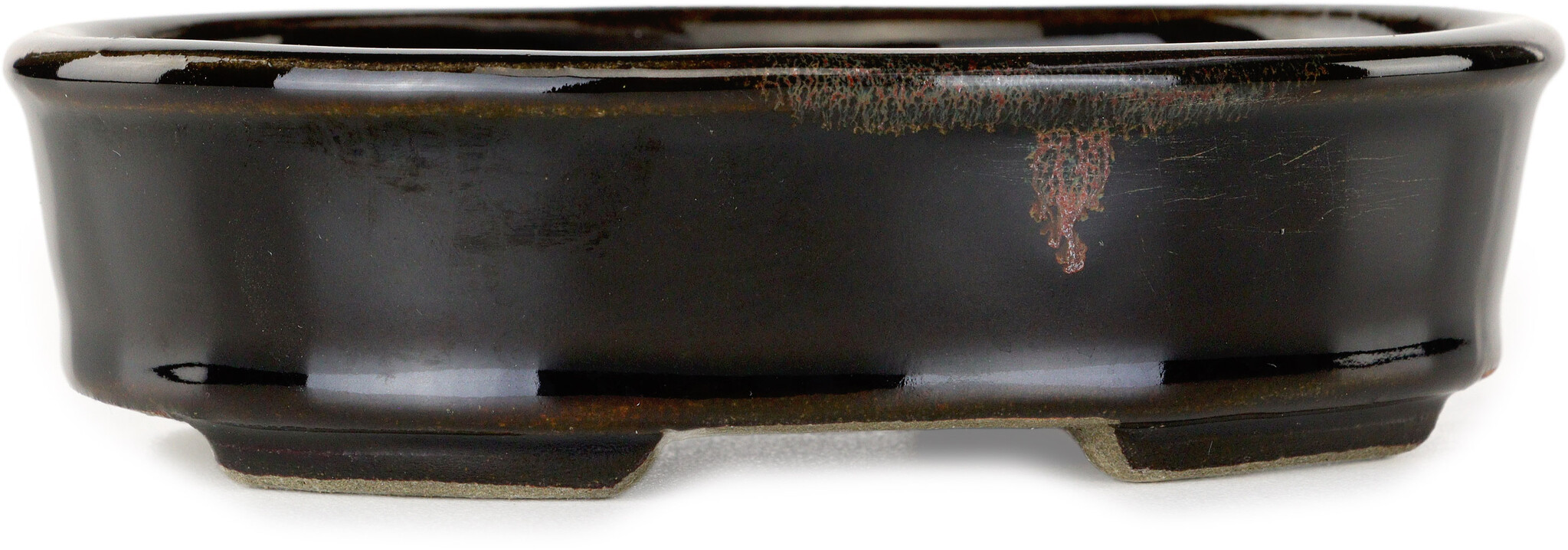 Handmade bonsai pot | 14 cm | Maker: Terahata Satomi Mazan | Tokoname ...