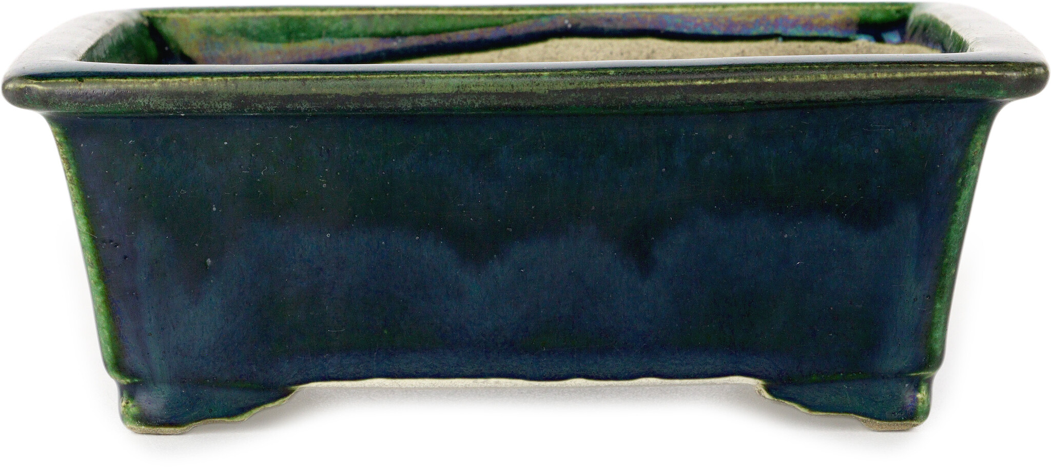 Handmade bonsai pot | 20 cm | Maker: Terahata Satomi Mazan | Tokoname ...