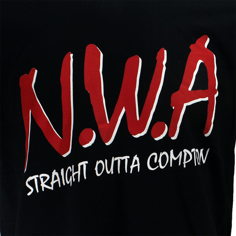 N.W.A. Straight Outta Compton T-Shirt Zwart - Officiële Merchandise ...