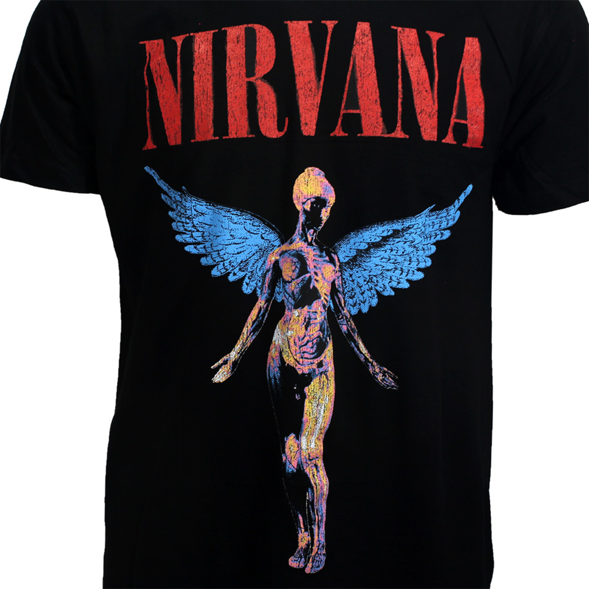 Nirvana In Utero Angelic T-Shirt - Official Nirvana Merch | Popmerch ...