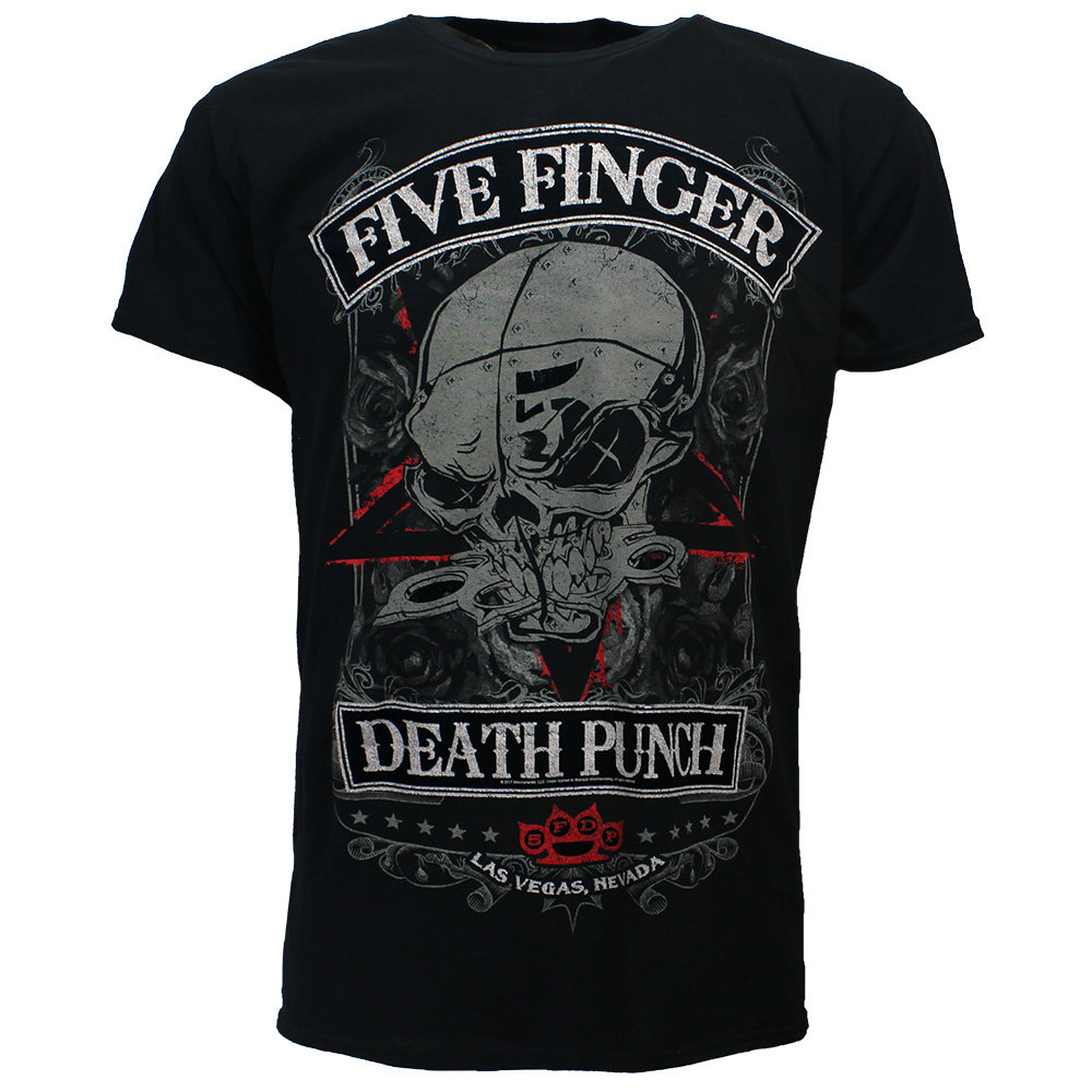 Five Finger Death Punch Wicked T-Shirt Zwart - Officiële Merchandise ...