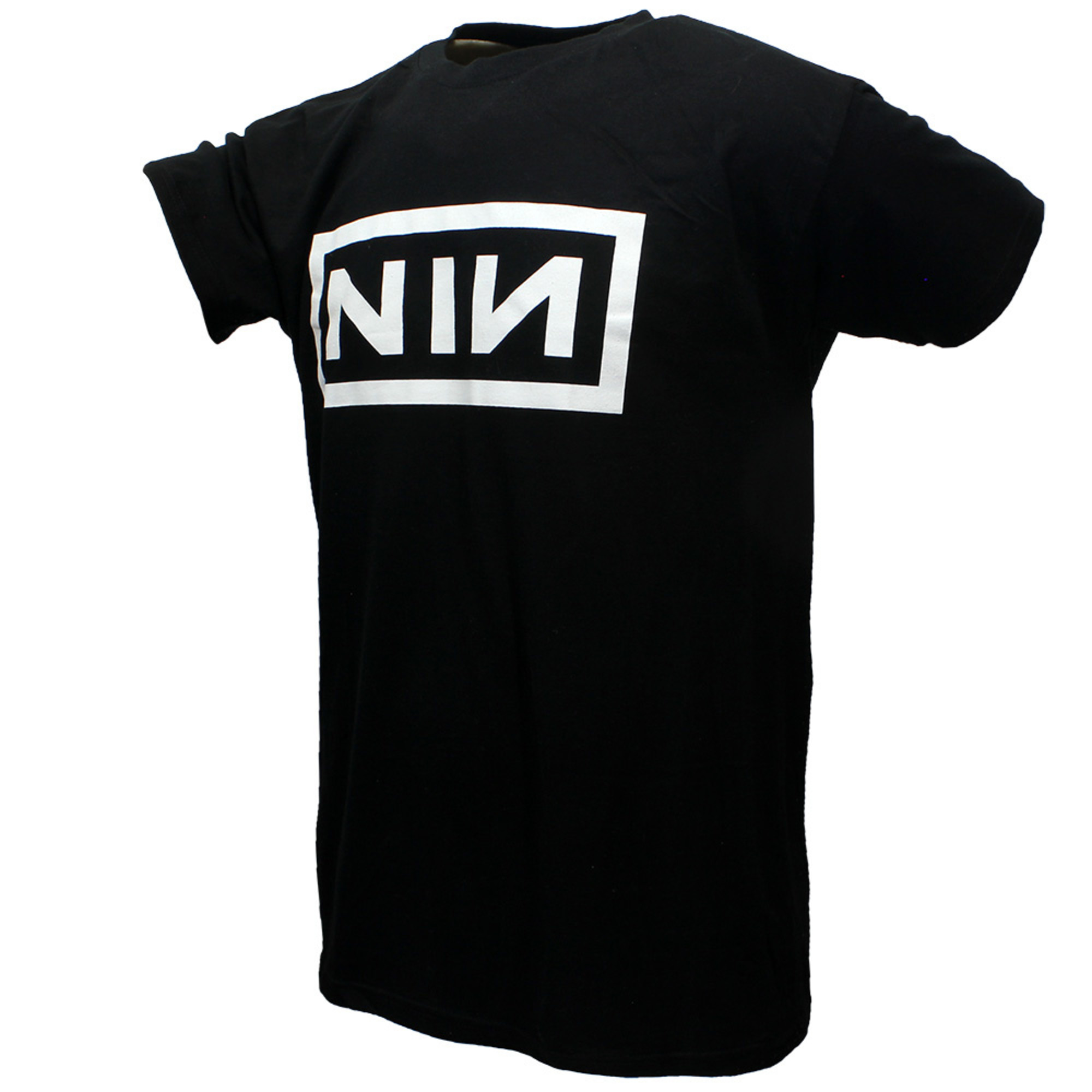 Nine Inch Nails Logo Band T-Shirt Black | Worldwide Shipping - Popmerch.com