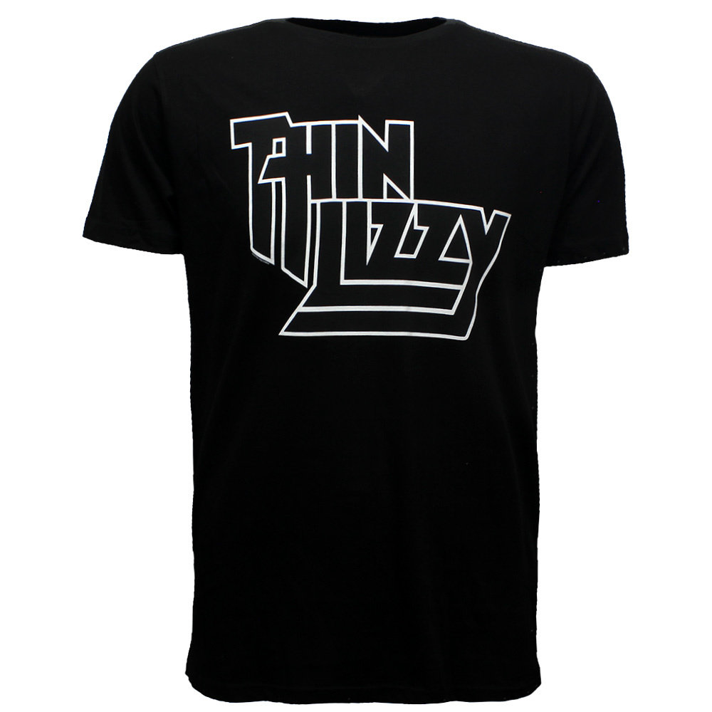 Thin Lizzy Logo T-Shirt – Offizielles Band-Merchandise | Popmerch.com ...