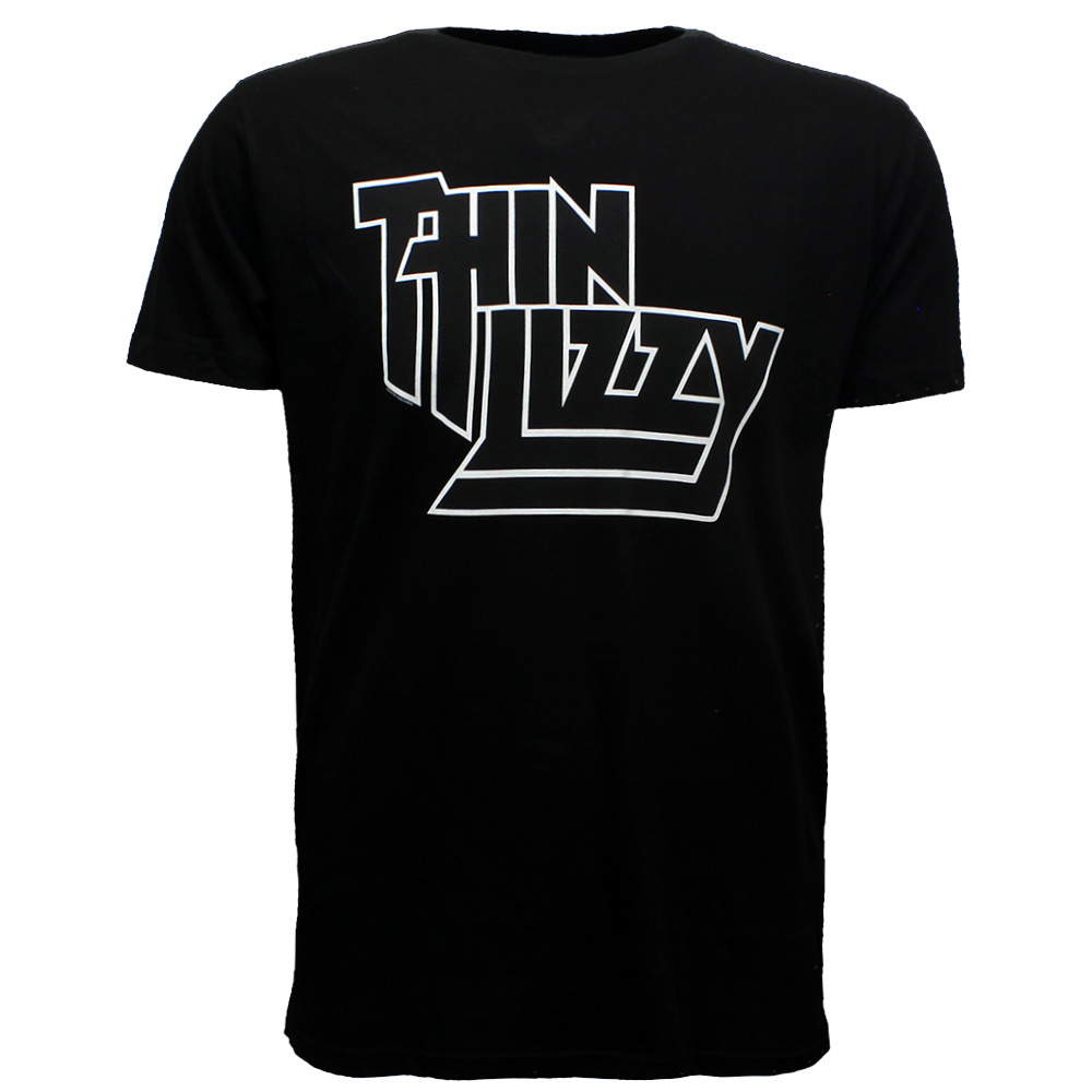 Thin Lizzy Logo T-Shirt – Officiële Band Merchandise | Popmerch.com ...