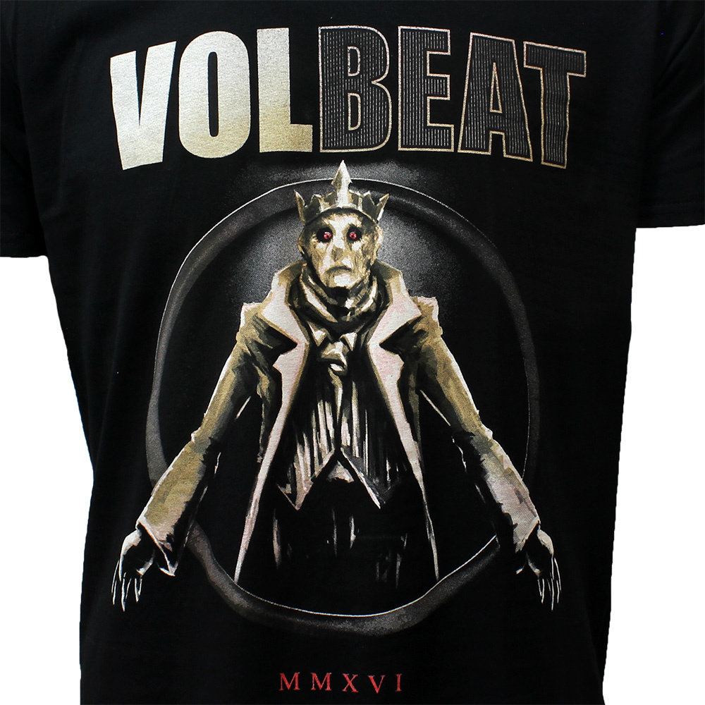 Volbeat King Of The Beast Band T-Shirt Zwart - Popmerch.com