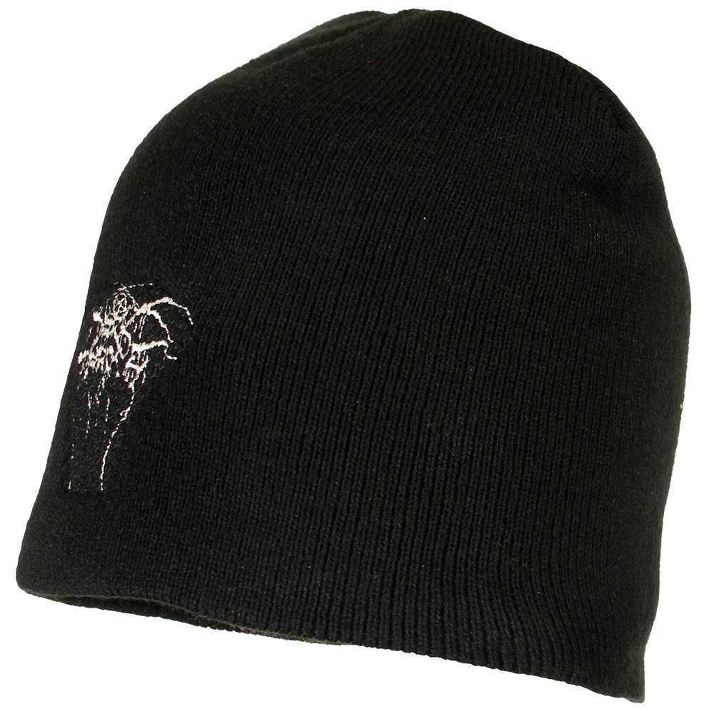 Darkthrone Logo Beanie Hat Black - Official Band Merch - Popmerch.com