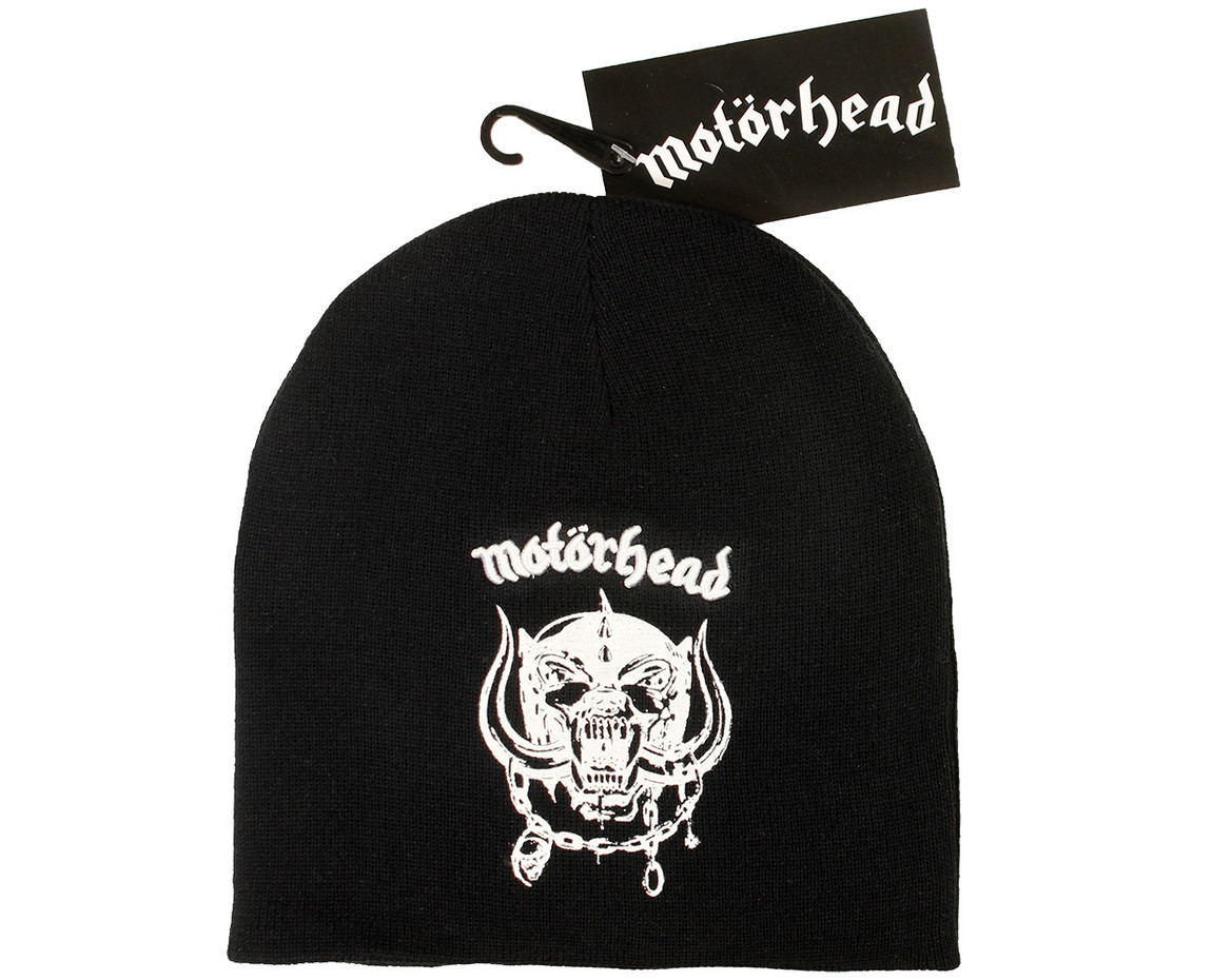 Motorhead Warpig Beanie Hat Black - Official Merchandise - Popmerch.com