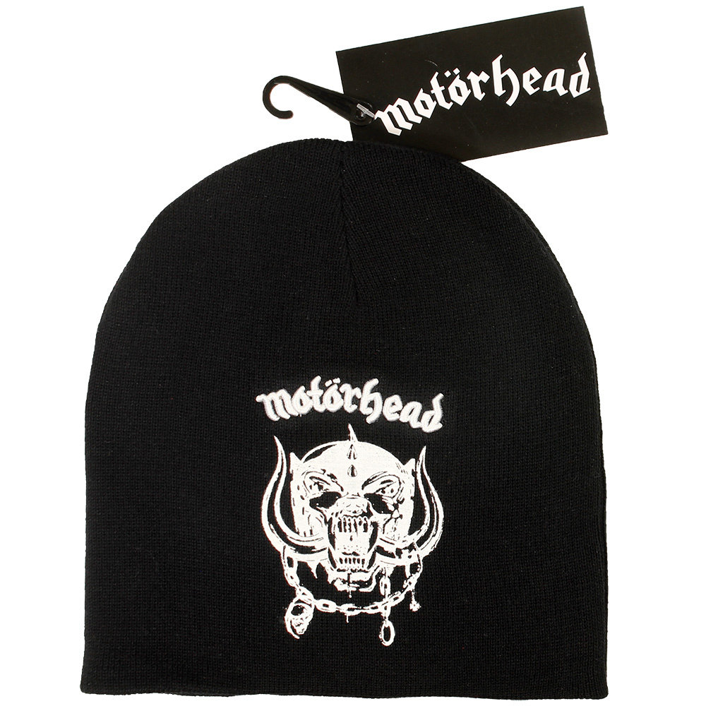 Motorhead Warpig Band Logo Beanie Hat Black - Official Merchandise ...