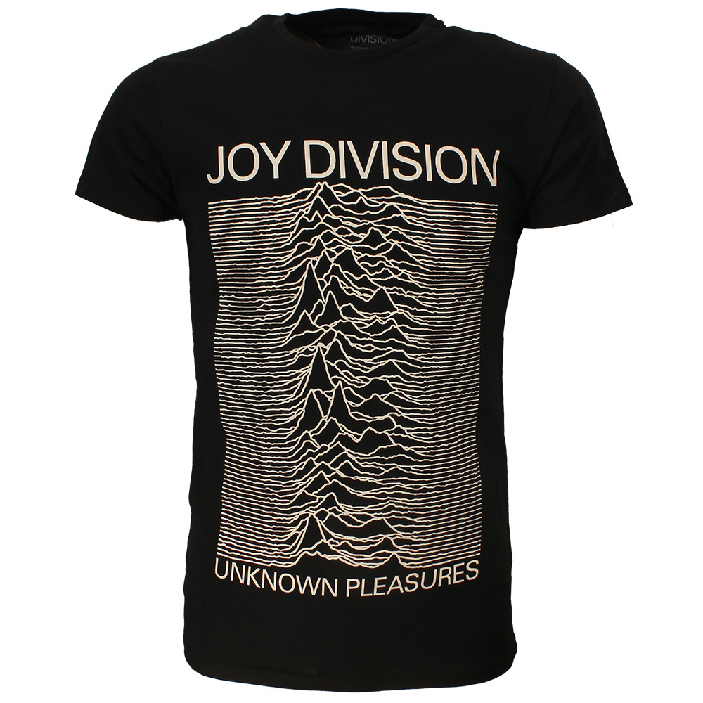 Joy Division Unknown Pleasures Band T-Shirt - Official Merchandise ...