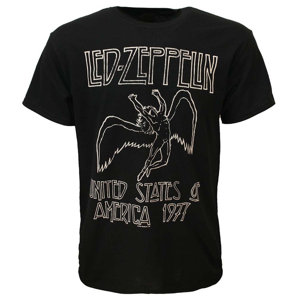 Led Zeppelin USA '77 T-Shirt | Worldwide Shipping - Popmerch.com