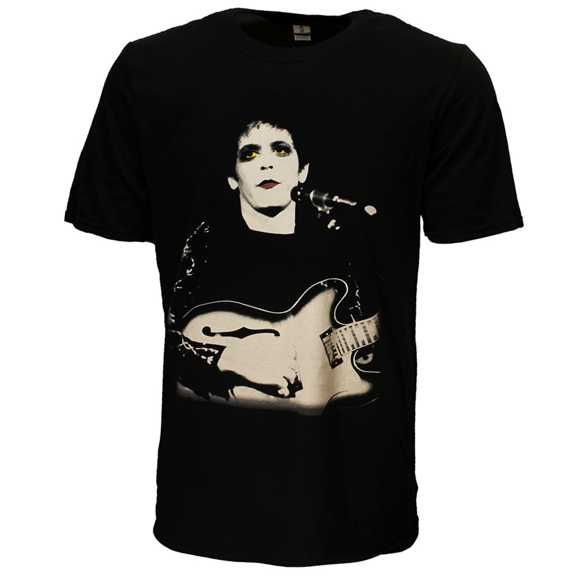 Lou Reed Bleached Photo T-Shirt - Official Merchandise - Popmerch.com
