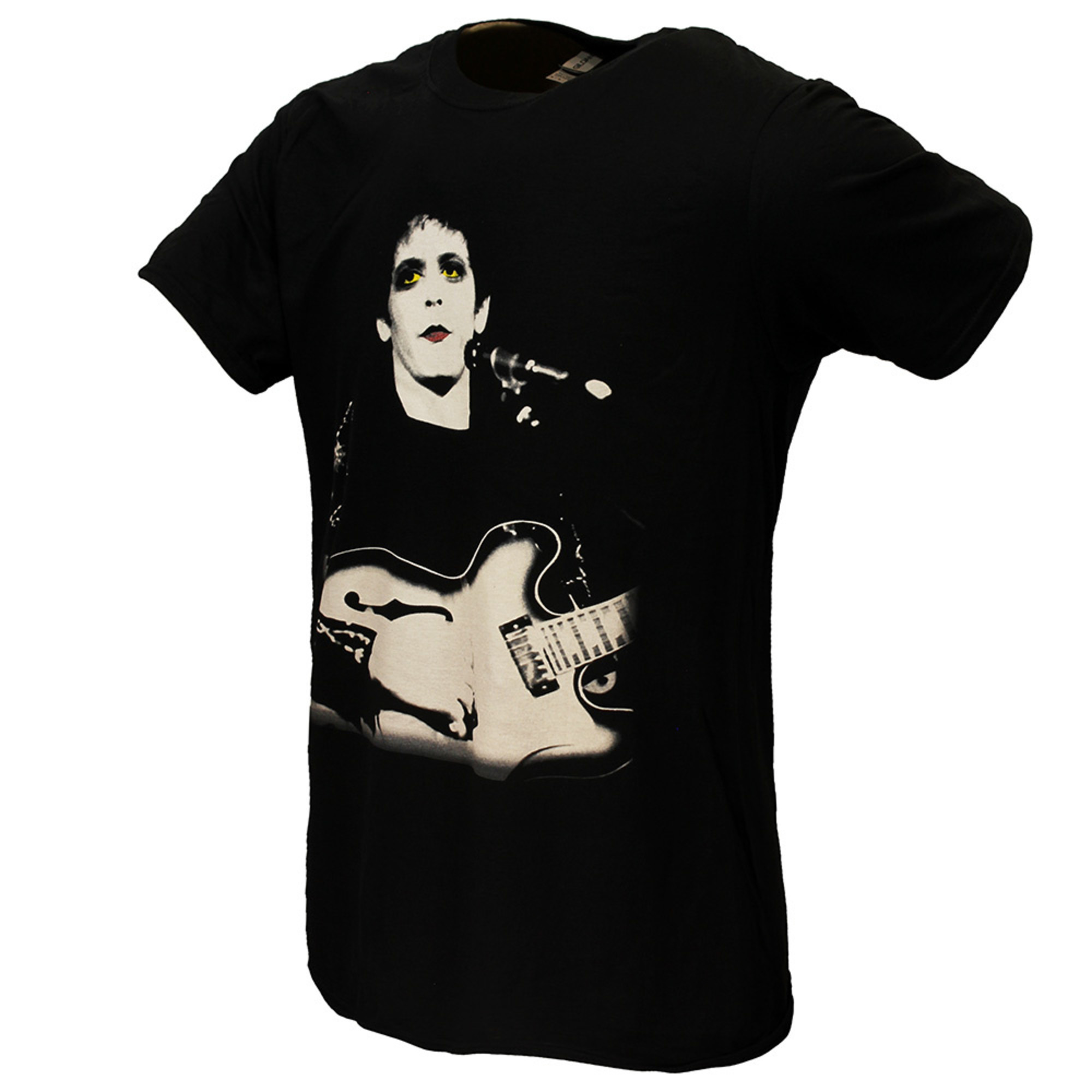 Lou Reed Bleached Photo T-Shirt - Official Merchandise - Popmerch.com