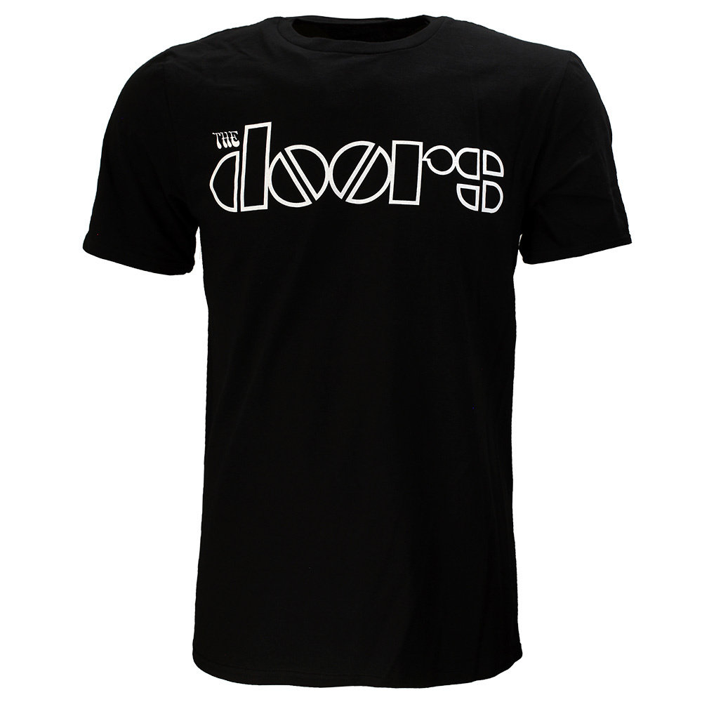 The Doors Logo Official Band T-Shirt - Officiële Merchandise - Popmerch.com